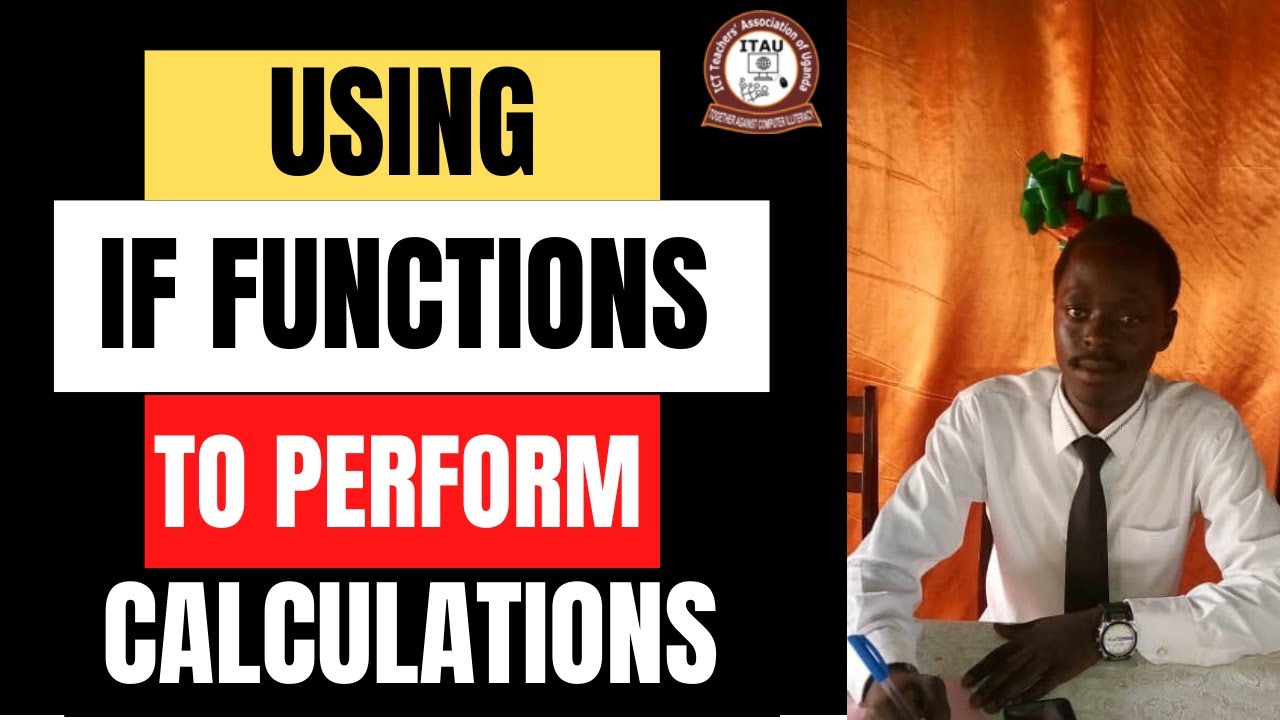 USING FUNCTIONS TO PERFORM CALCULATIONS IN EXCEL BY WOGISHA DENIS ...