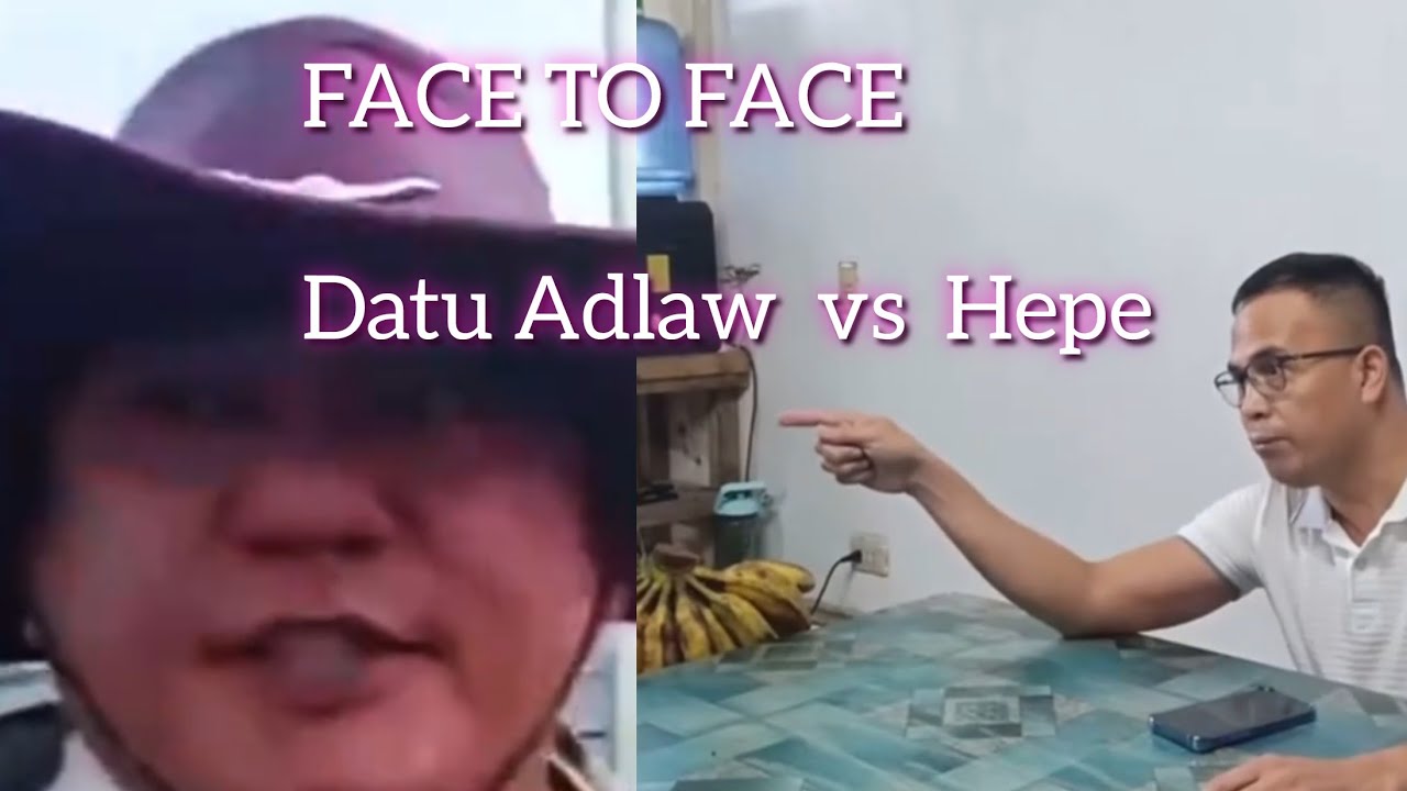 Face To Face Ni Datu Adlaw At Ng Hepe Ng Surigao City - YouTube