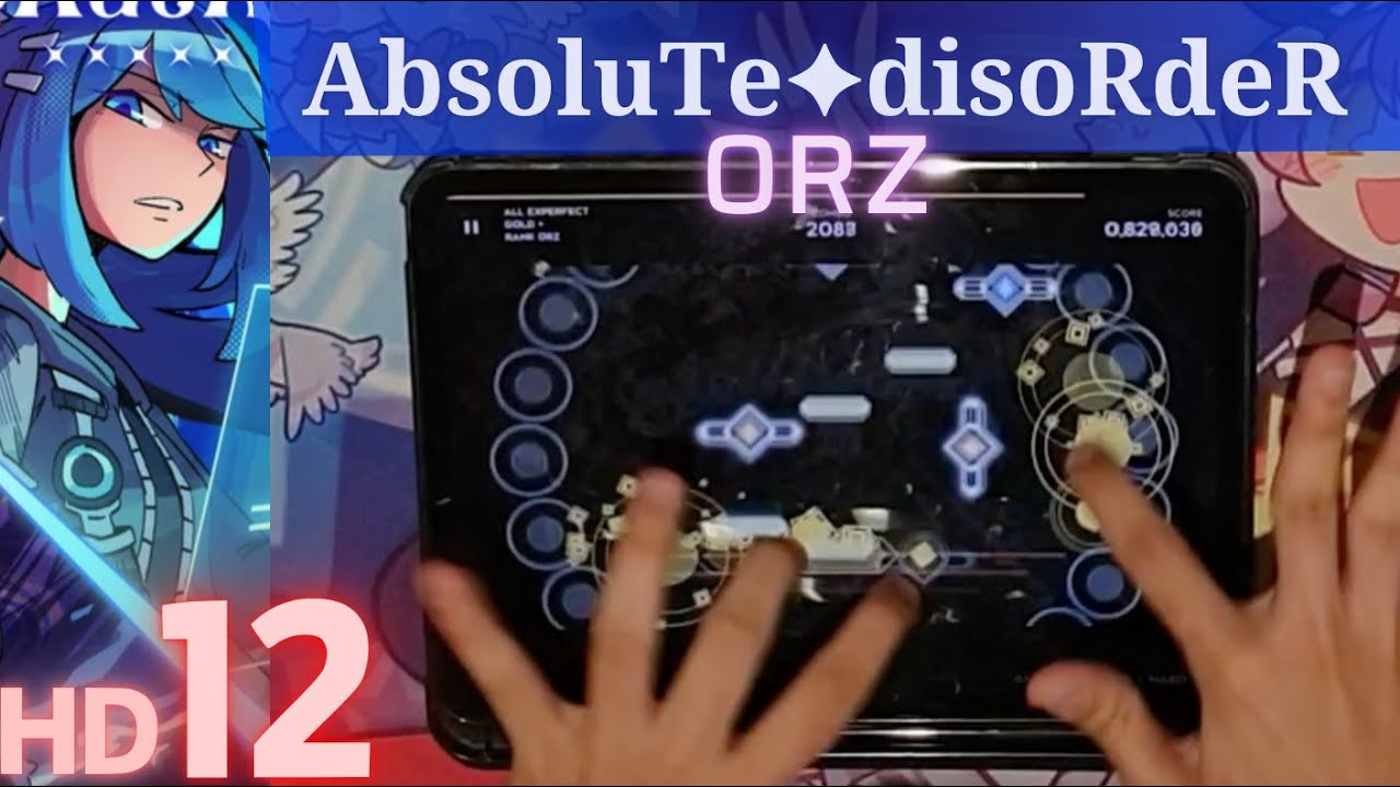 【Orzmic】AbsoluTe disoRdeR [HD 12] ORZ RANK (理論値) !!! - YouTube