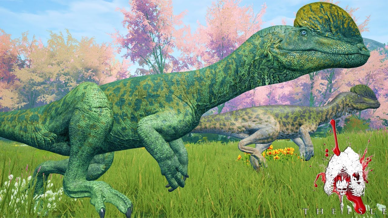 Tropa de Dilo voltando ao thenyaw The Isle Legacy - YouTube