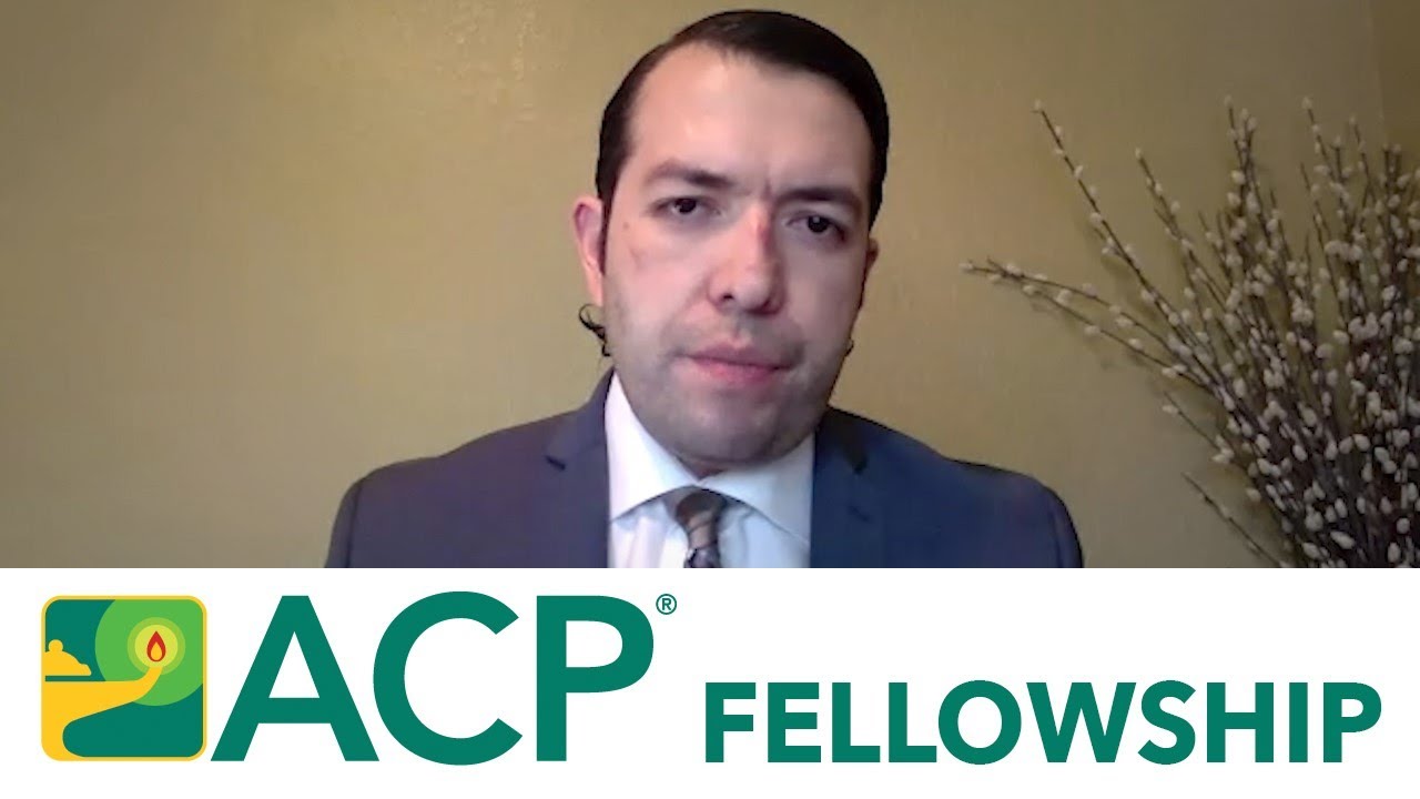 Learn why ACP Members Value Fellowship - YouTube