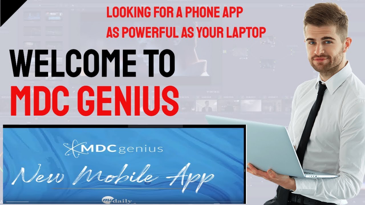 The New MDC Genius Mobile App-How To Get Access - YouTube