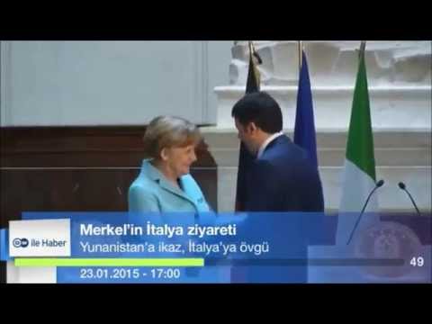 Merkel’in İtalya ziyareti