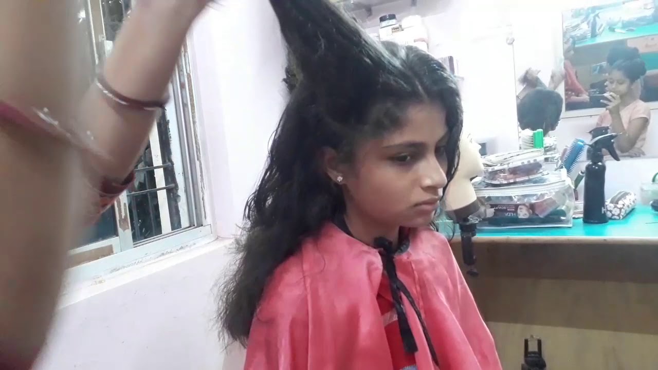 Karli hair step cut - YouTube