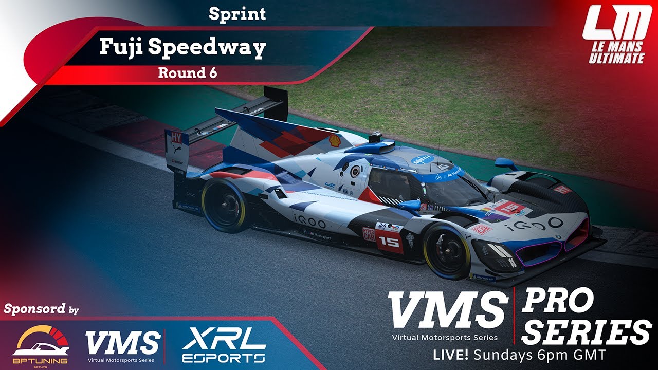 VMS PRO - Virtual Motorsport Series! 🏁 Round 6 - Fuji - YouTube