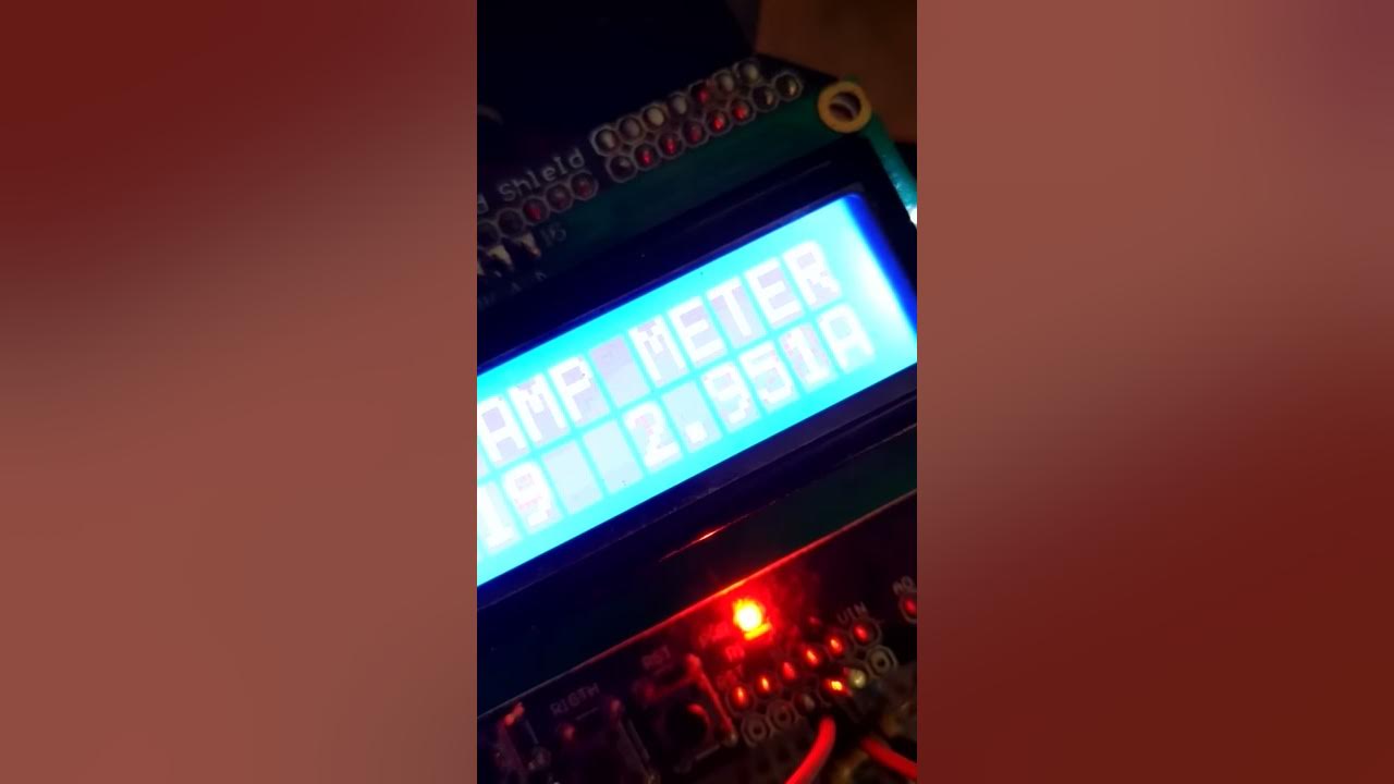 Buat sendiri volt/ampere meter digital menggunakan arduino - YouTube