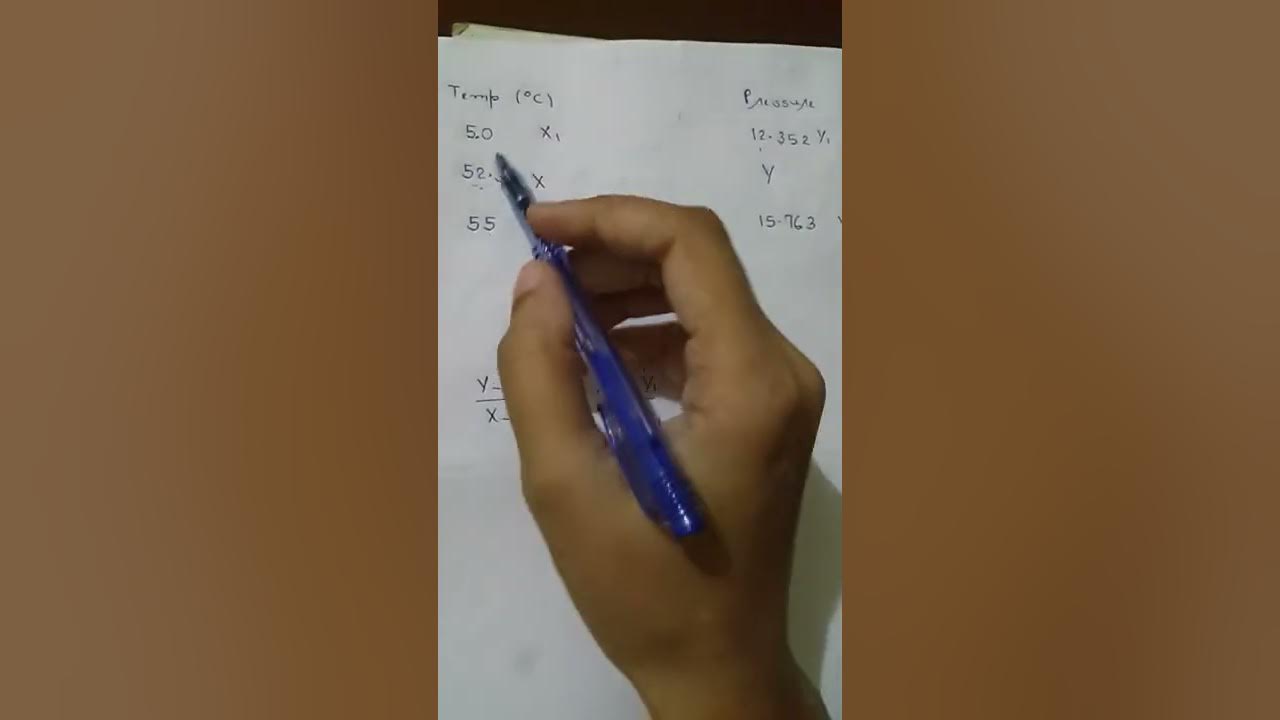 Linear Interpolation| Basic Engineering Concept| How to Interpolate ...