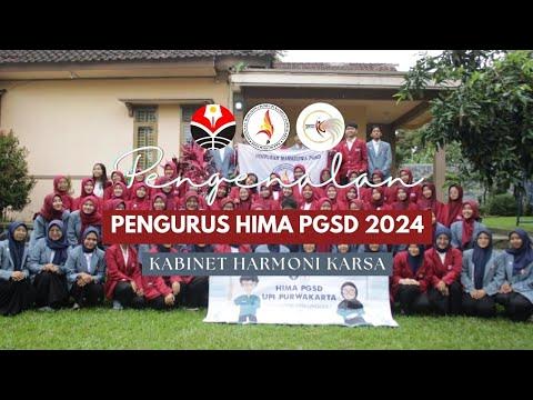 Pengenalan Pengurus HIMA PGSD UPI Kampus Purwakarta 2024 || Kabinet HARMONI KARSA - YouTube