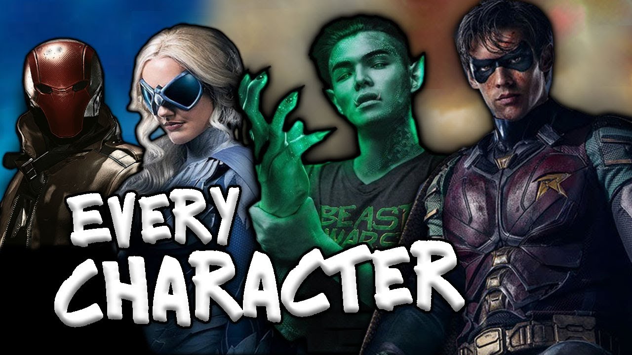 Every Confirmed Character in 'Titans' Explained - YouTube