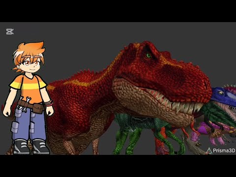 Dino Rey Todos los Dinos Principales de cada Equipo (Elemental ...