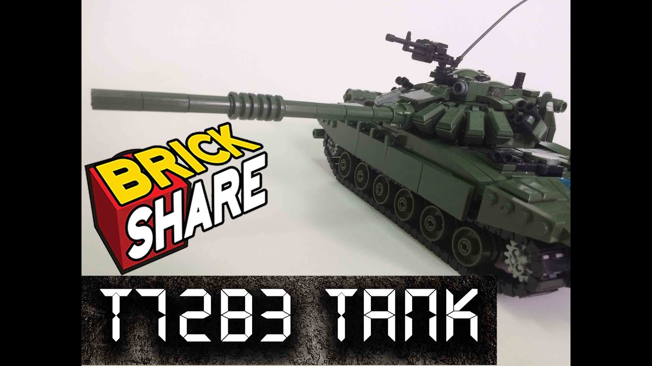 LEGO BRICK SHARE: T72-B3 tank (M.O.C Military BRICK) - YouTube