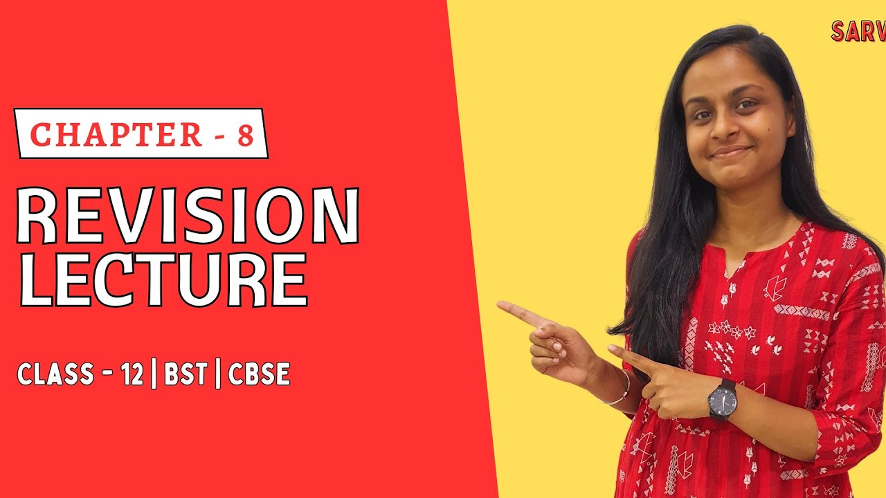 Class 12 | BST | Chapter 8 | Controlling | Revision Lecture - YouTube