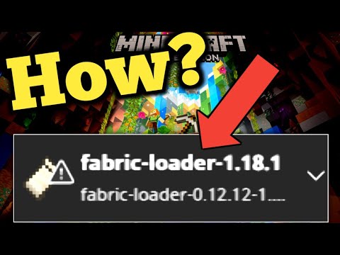 How to Install Fabric For Minecraft 1.18 - YouTube