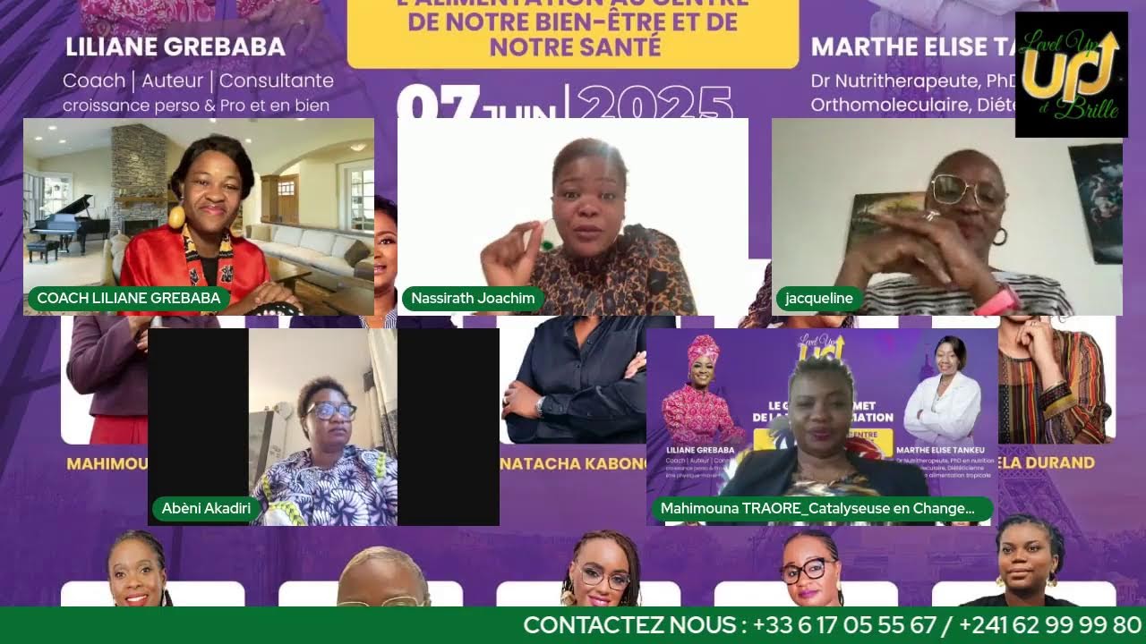 4e EDITION DU GRAND SOMMET DE LA TRANSFORMATION LEVEL UP & BRILLE - YouTube