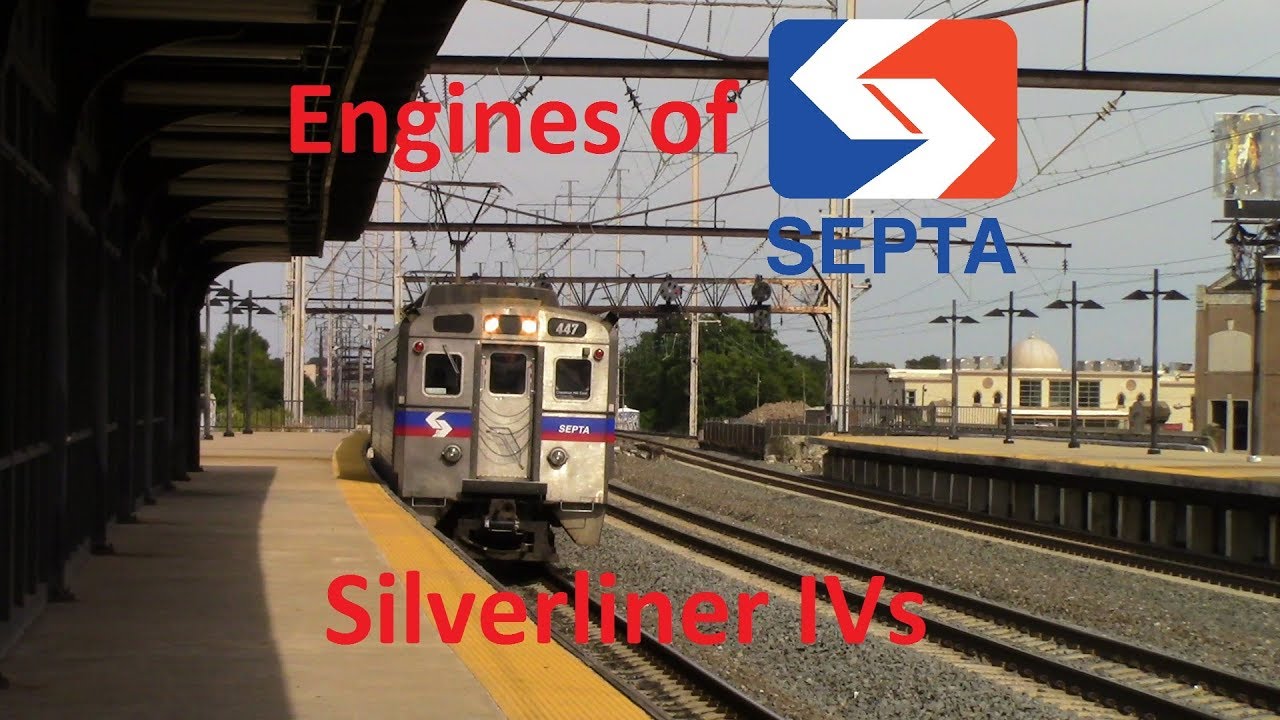 Engines of SEPTA Silverliner IV - YouTube