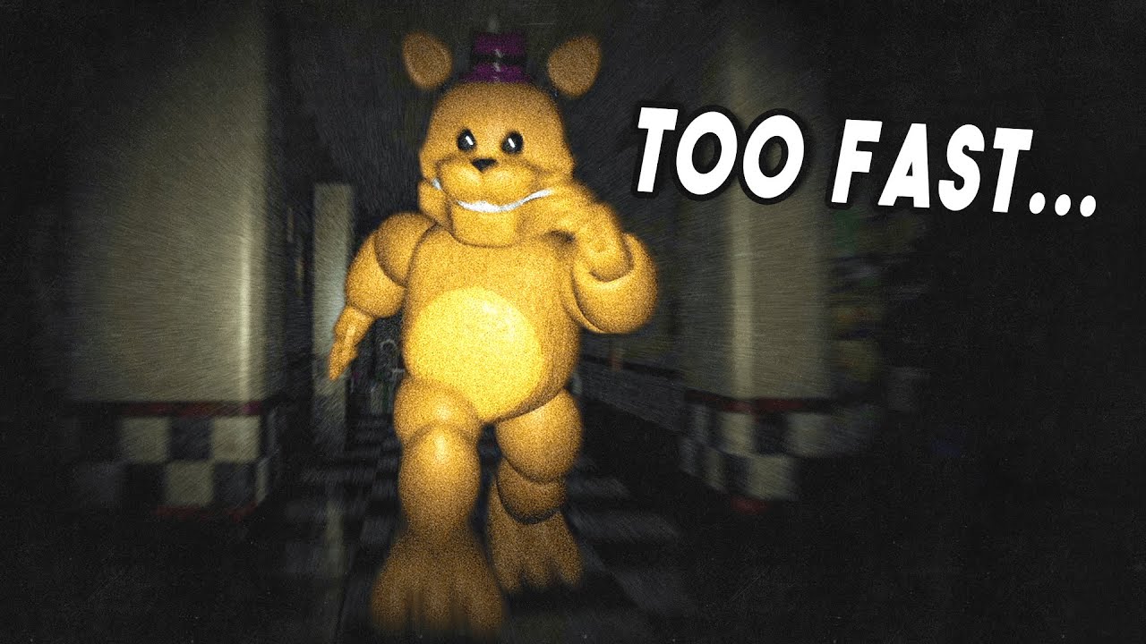 Youre Not Fast Enough To Run From This Aninatronic... - YouTube
