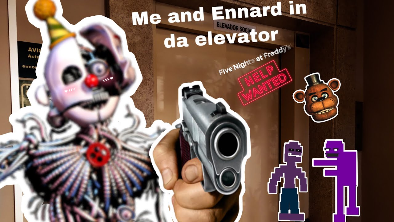 In The Elevator Ft. Ennard / Fnaf Help Wanted - YouTube