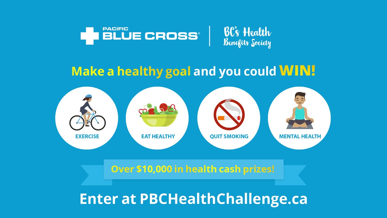 Pacific Blue Cross Health Challenge - YouTube