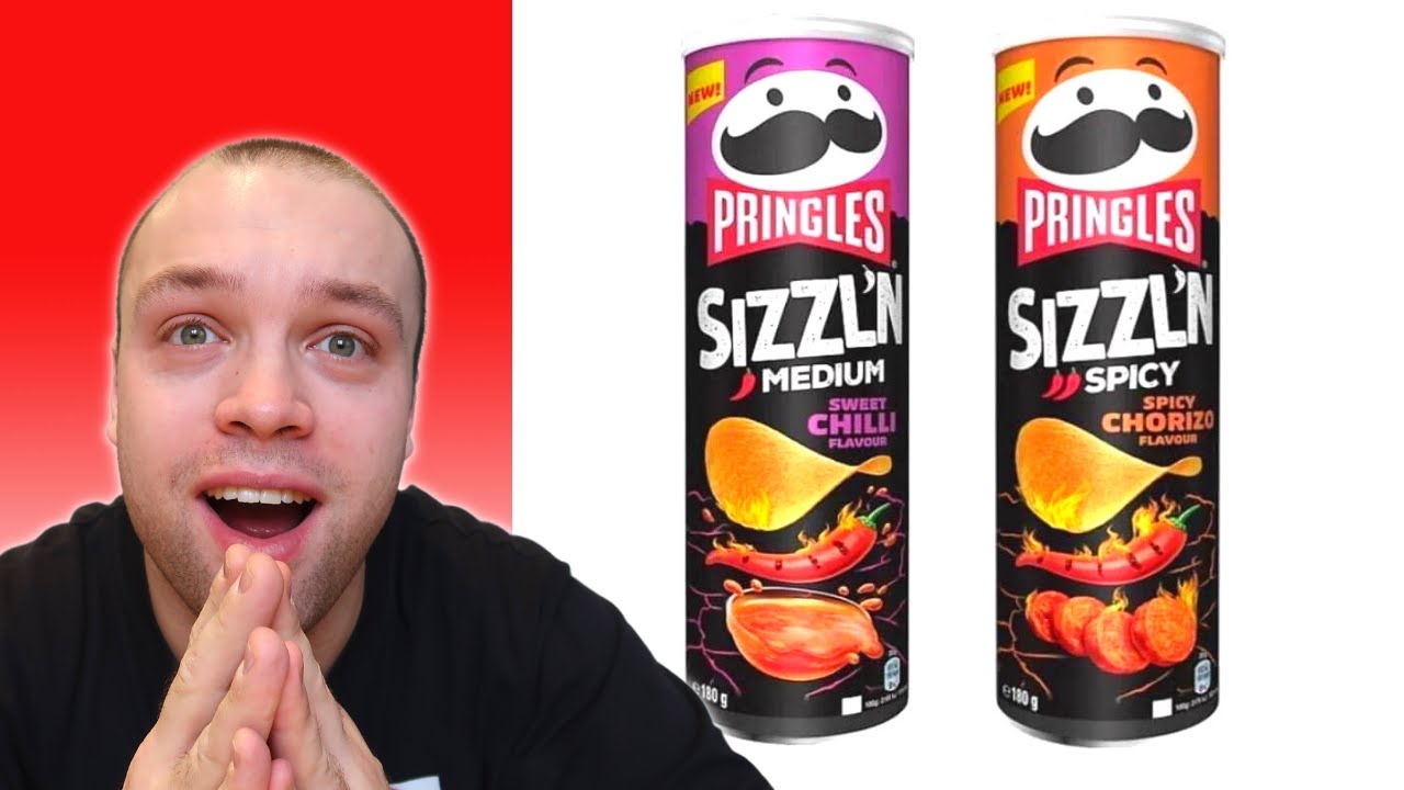 Pringles Sizzl'n Medium Sweet Chilli & Spicy Chorizo | NEW | Tesco ...