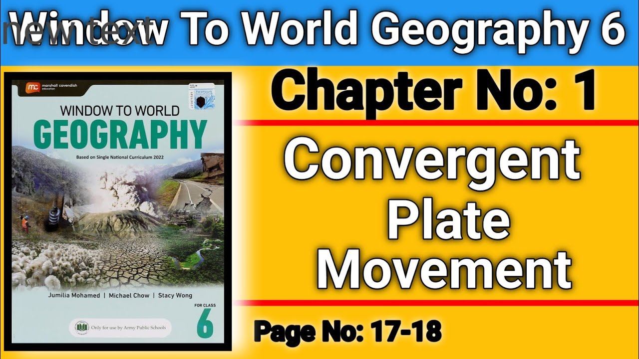 Convergent Plate Movement | Geography Class 6 @garrisonwithHaiqa - YouTube