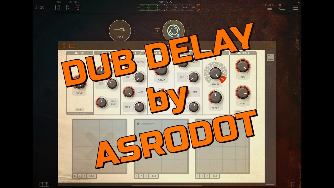 Dub Delay by Asrodot - AUv3 Dub Delay Effect - With SynthMaster 2 ...