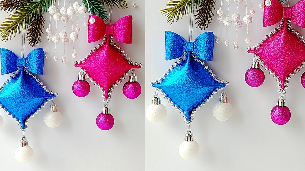 DIY 🎄 Christmas tree toys 🎀 Christmas Decorations ideas 🎄 Christmas ...