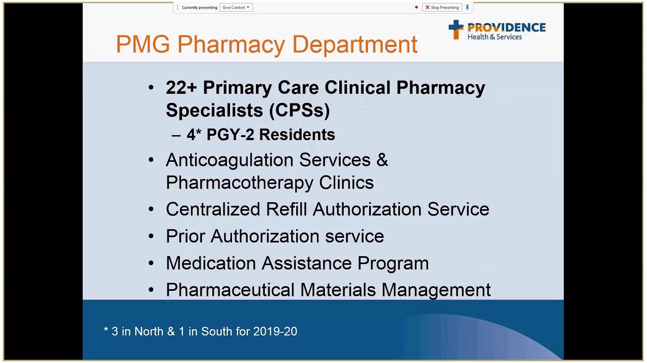 Overview of PMG OR Clinical Pharmacy Services - updated 2018 - YouTube