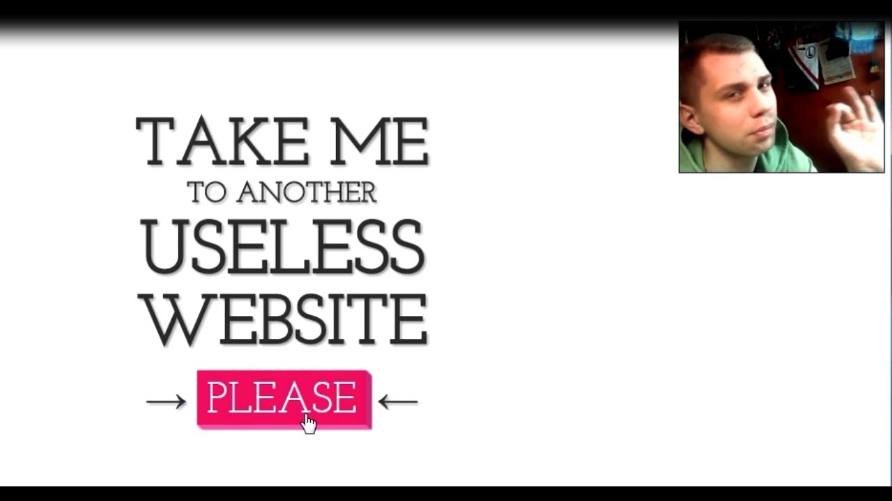 Randomowe strony / TAKE ME TO ANOTHER USELESS WEBSITE - YouTube