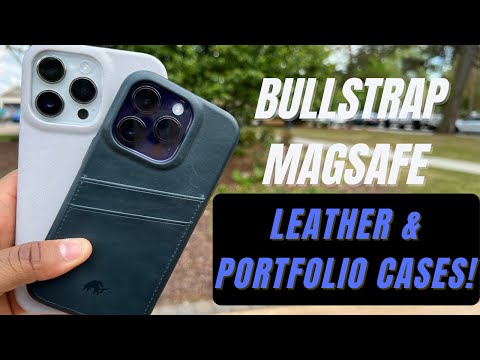 Bullstrap Leather MagSafe & Leather Portfolio Cases are Leather Luxury! - Ty Tech!