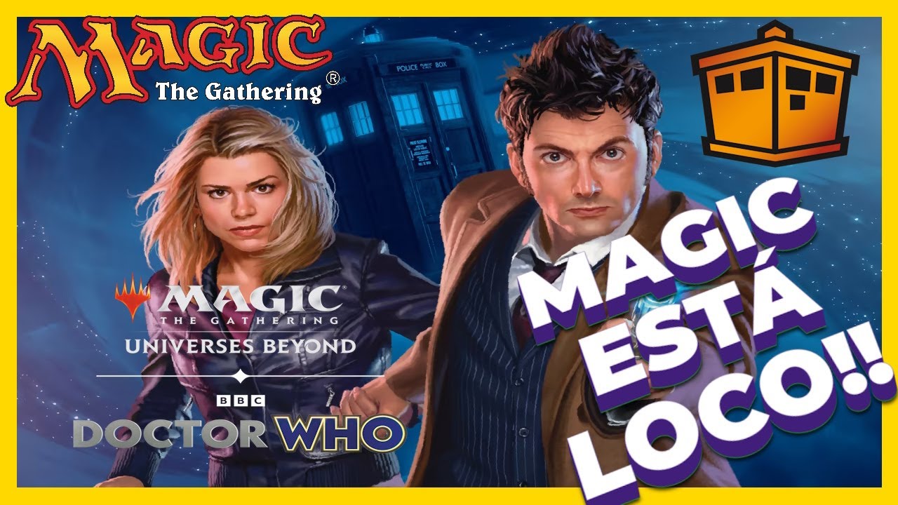 Llega el crossover MÁS RARO de Magic - Doctor Who - YouTube