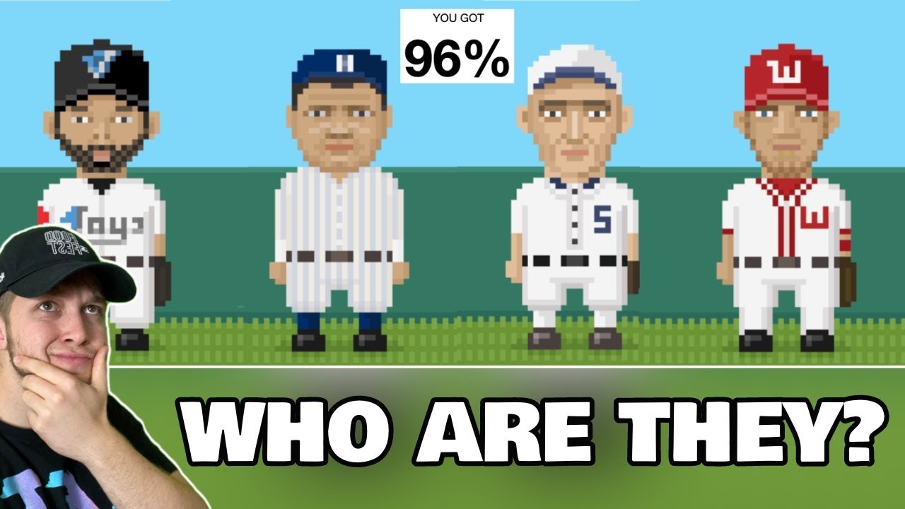 PIXELATED MLB PLAYERS QUIZ.. (impossible) - YouTube