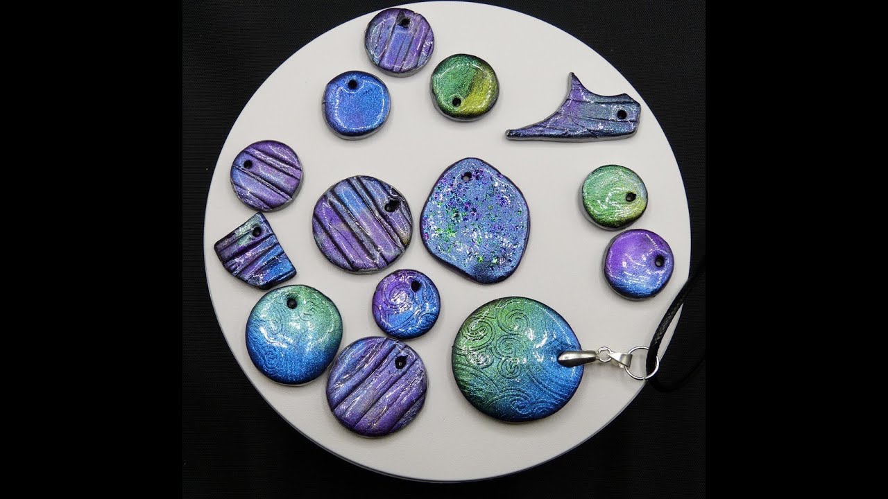 Polymer clay and chameleon pigments: wow! My beginnings with polymer ...