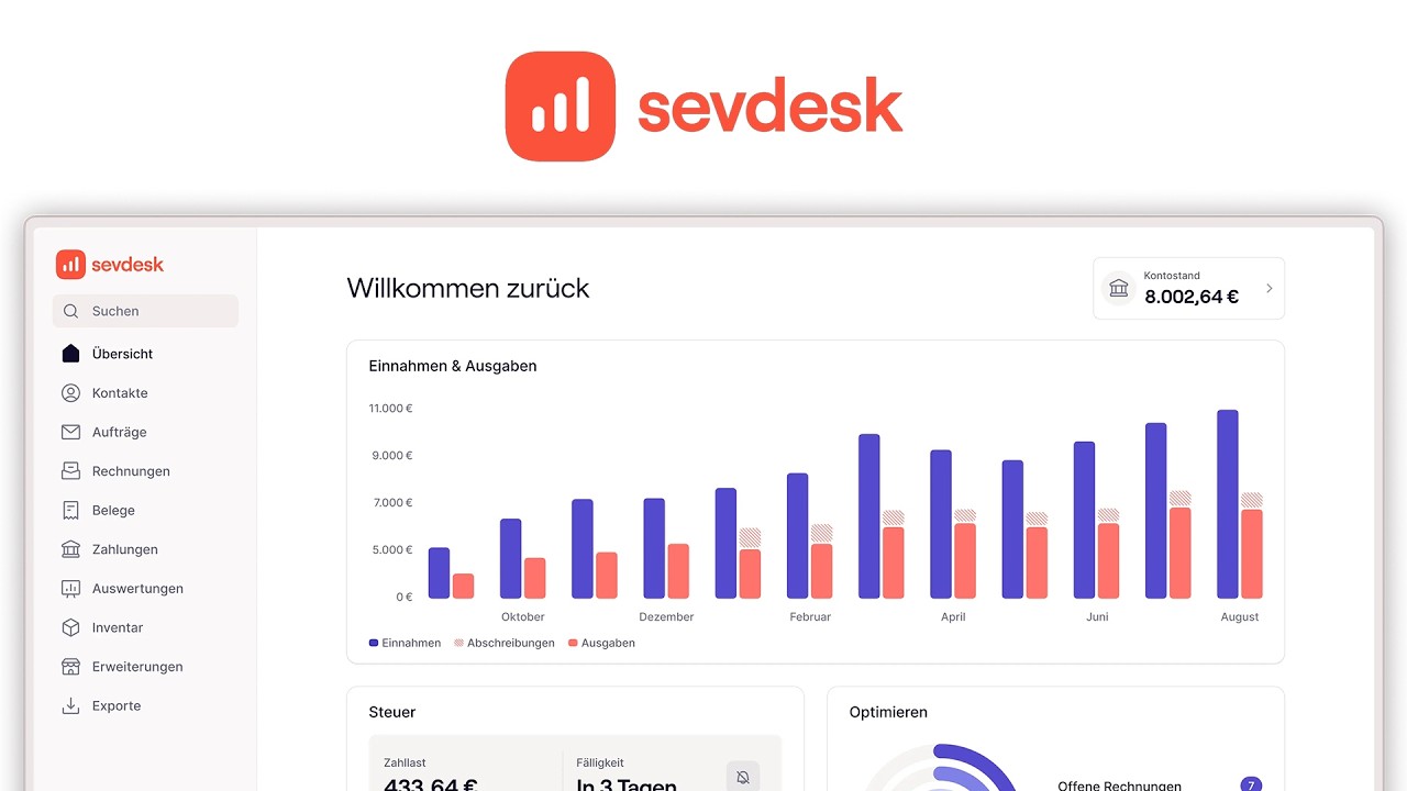 sevDesk (Tutorial): Alles was du zum Einstieg in die ...