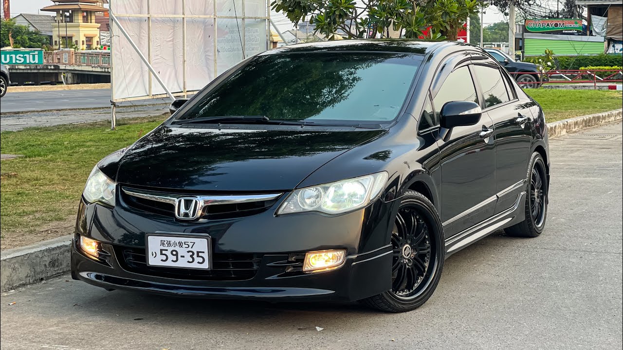 (ขายแล้วคะ) Honda civic fd เครื่อง K20 เกียร์ at - YouTube