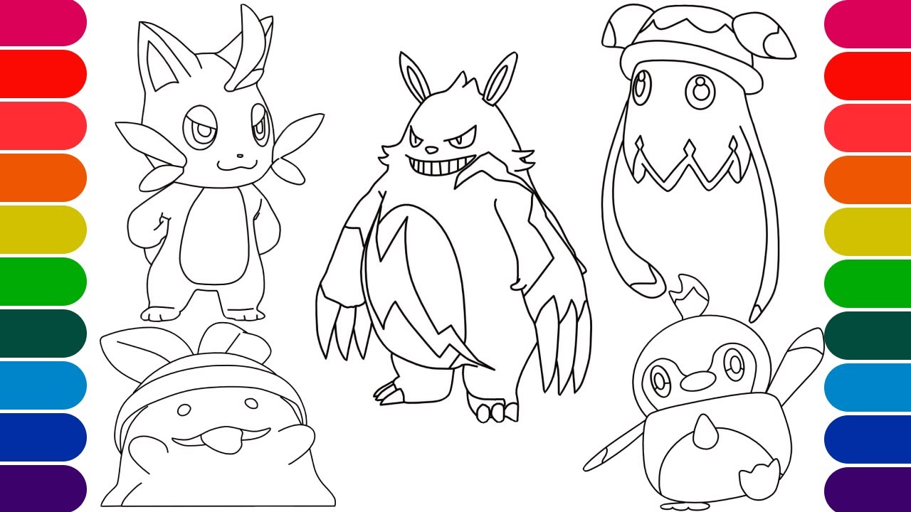 PALWORLD Coloring Pages | Palworld Gameplay Coloring Book - YouTube