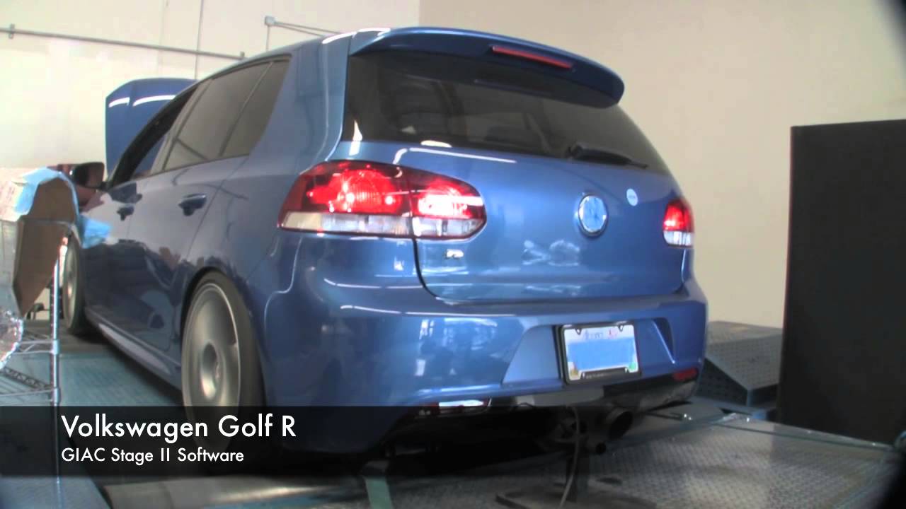 Golf R Stage 2 software now available worldwide from GIAC! - YouTube