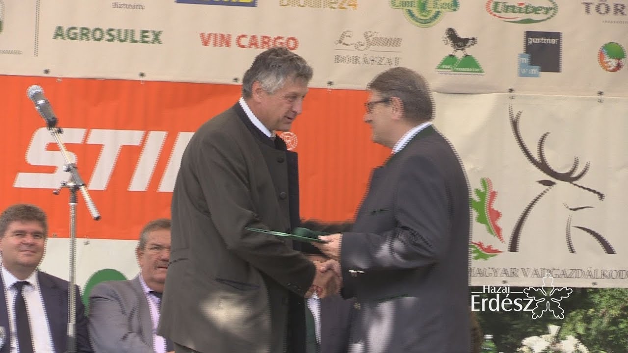 Nemzetközi Vadgasztronómiai Fesztivál_Dr.Jámbor László beszéde, Majoros ...