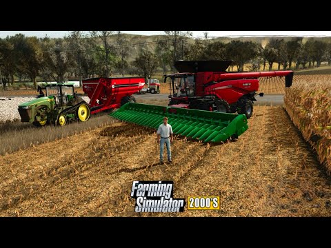 More massive corn harvest FS25 - YouTube
