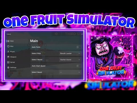 🍍Roblox one fruit simulator🍍|📥script hack📥|Nexus|mobile/PC|auto fram ...