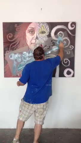 Picasso Defaces Uriel Landeros Painting - YouTube