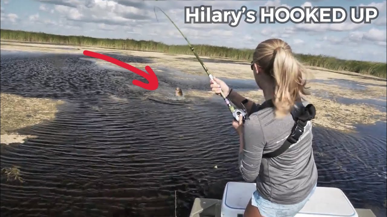 HOOKED UP with Giant Bass - Hilary Martin - YouTube