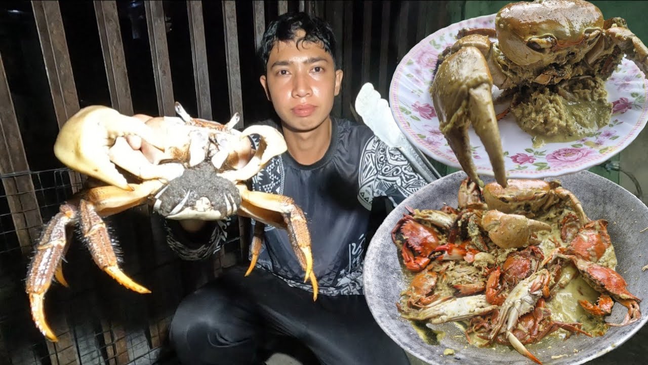 🦀 CRABS ADOBO SA SUKA NA MAY GATA 🌾PAG AABUNO NG PALAYAN NATIN SA AREA ...
