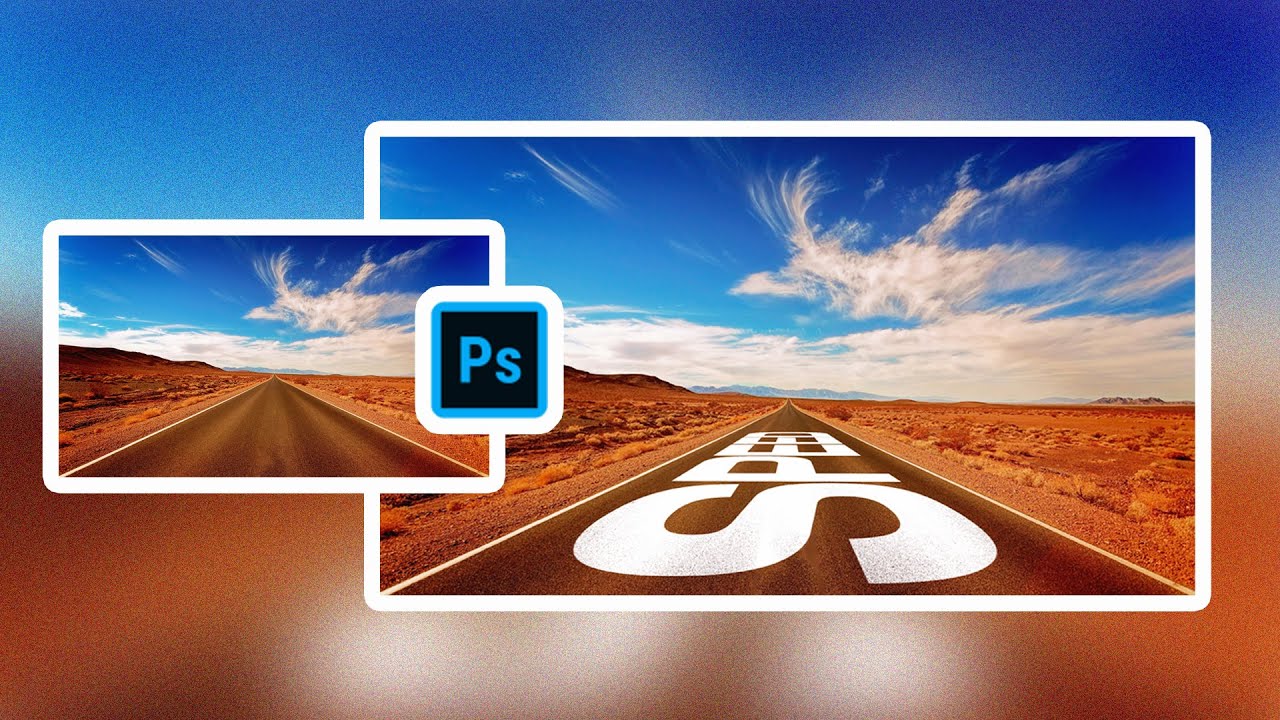 Placement of Text on Highway in Photoshop Tutorial || Live Recorded ...