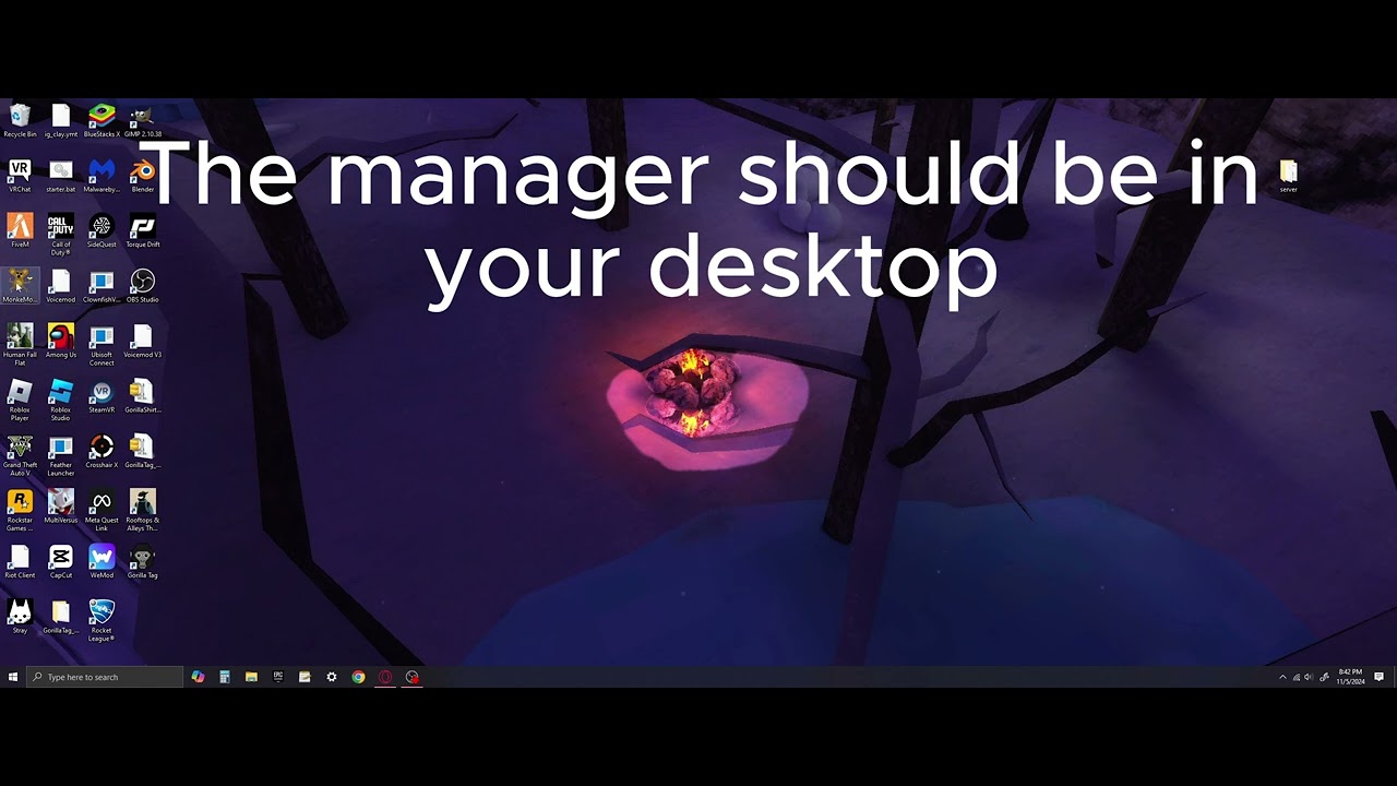 This is how to get monke mod manager - YouTube