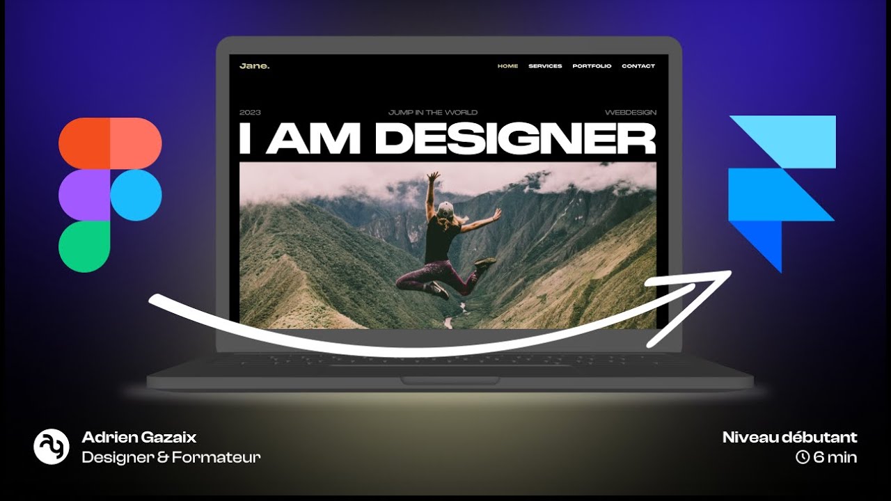 Convertir un design Figma vers Framer en 5 min chrono ! - YouTube