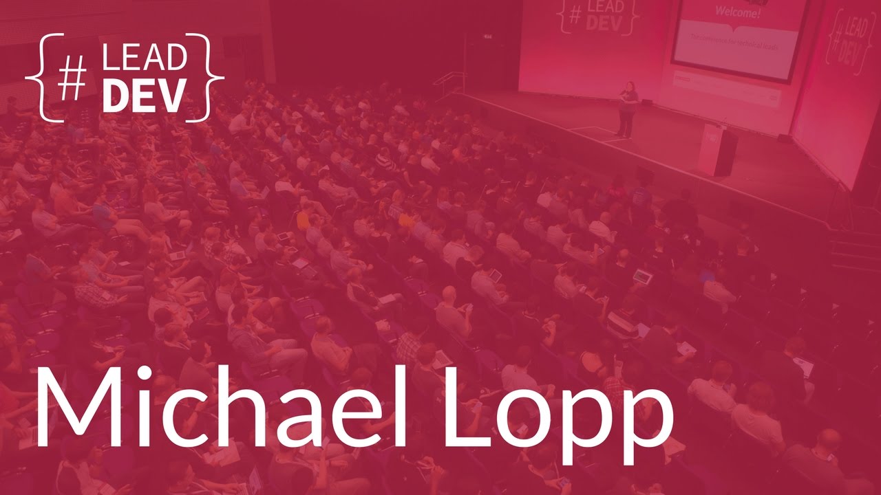 Leadership. By the numbers. – Michael Lopp | The Lead Developer UK 2016 ...