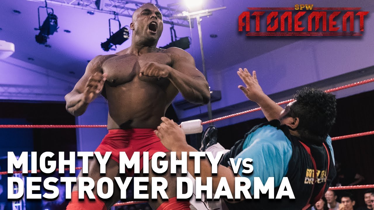 SPW Atonement Mighty Mighty vs Destroyer Dharma - YouTube