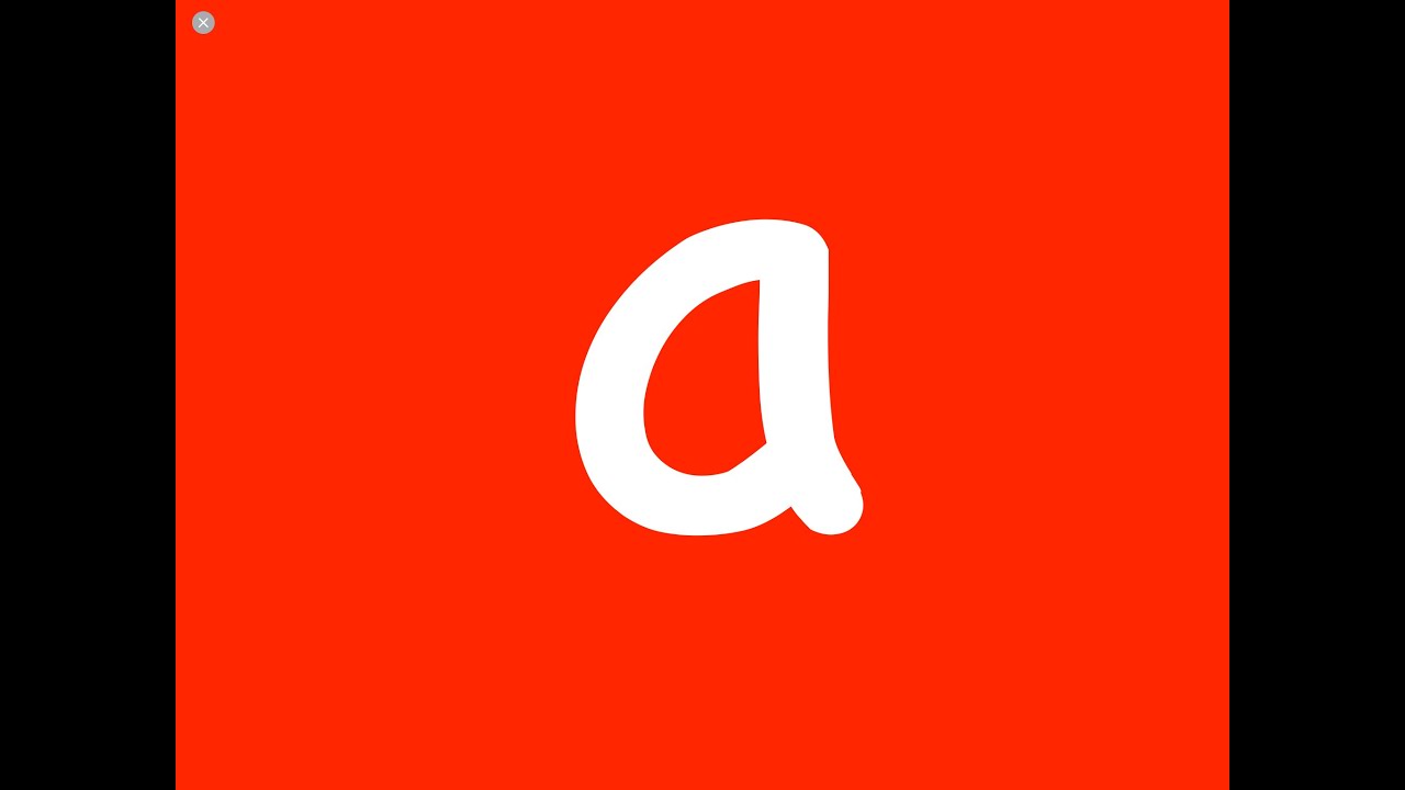 The letter a - lowercase - YouTube