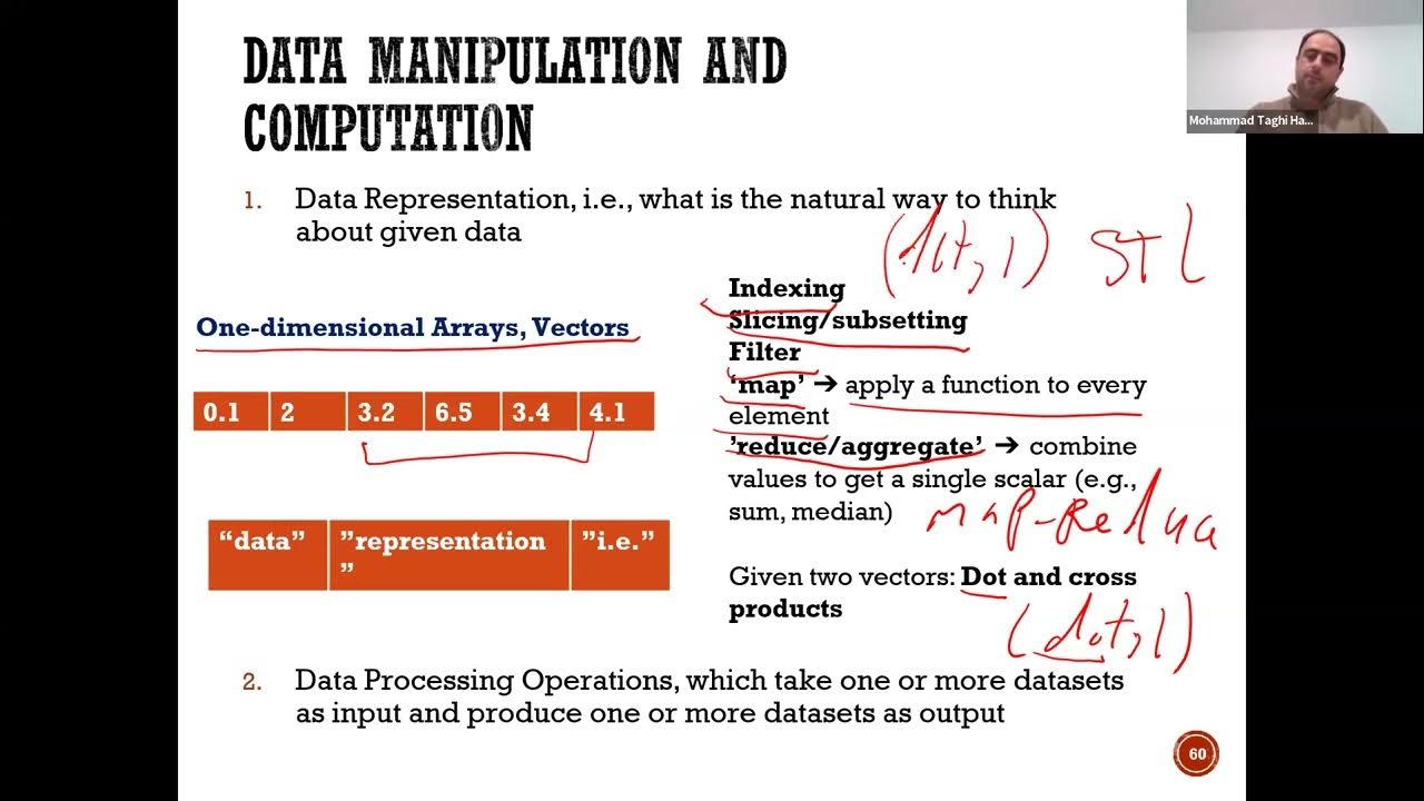 Lesson 7: Principles of Data Science by Mohammad Hajiaghayi: Data Modeling & Computation Tools ...