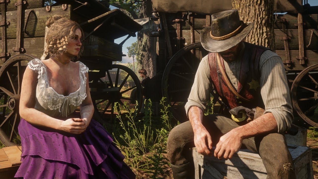 Red Dead Redemption 2 : Very Sad Moments - YouTube